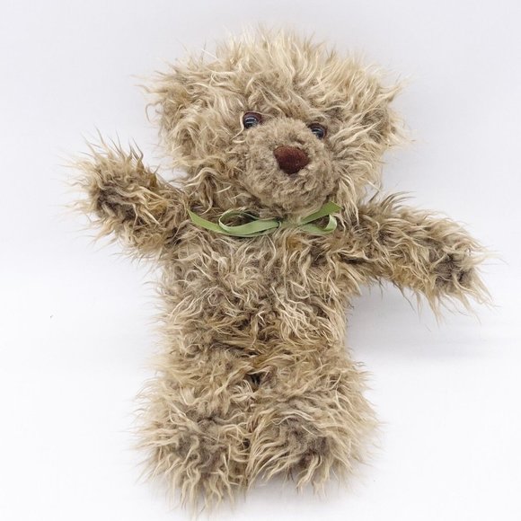 A&A Plush | Toys | Aa Plush Inc Scraggly Furry Teddy Bear Plush Green ...